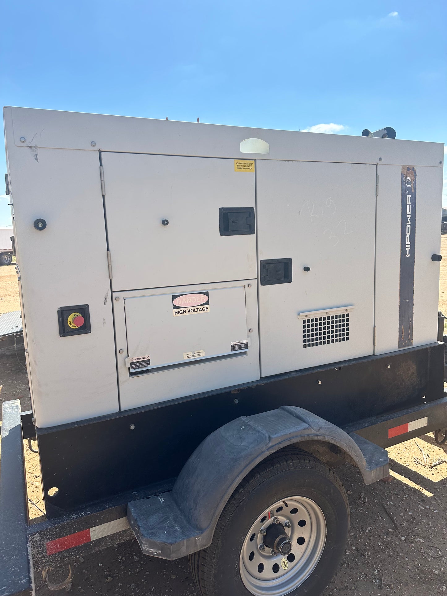 2018 Hipower Trailer Mounted Generator 45kw for Sale – Seller7