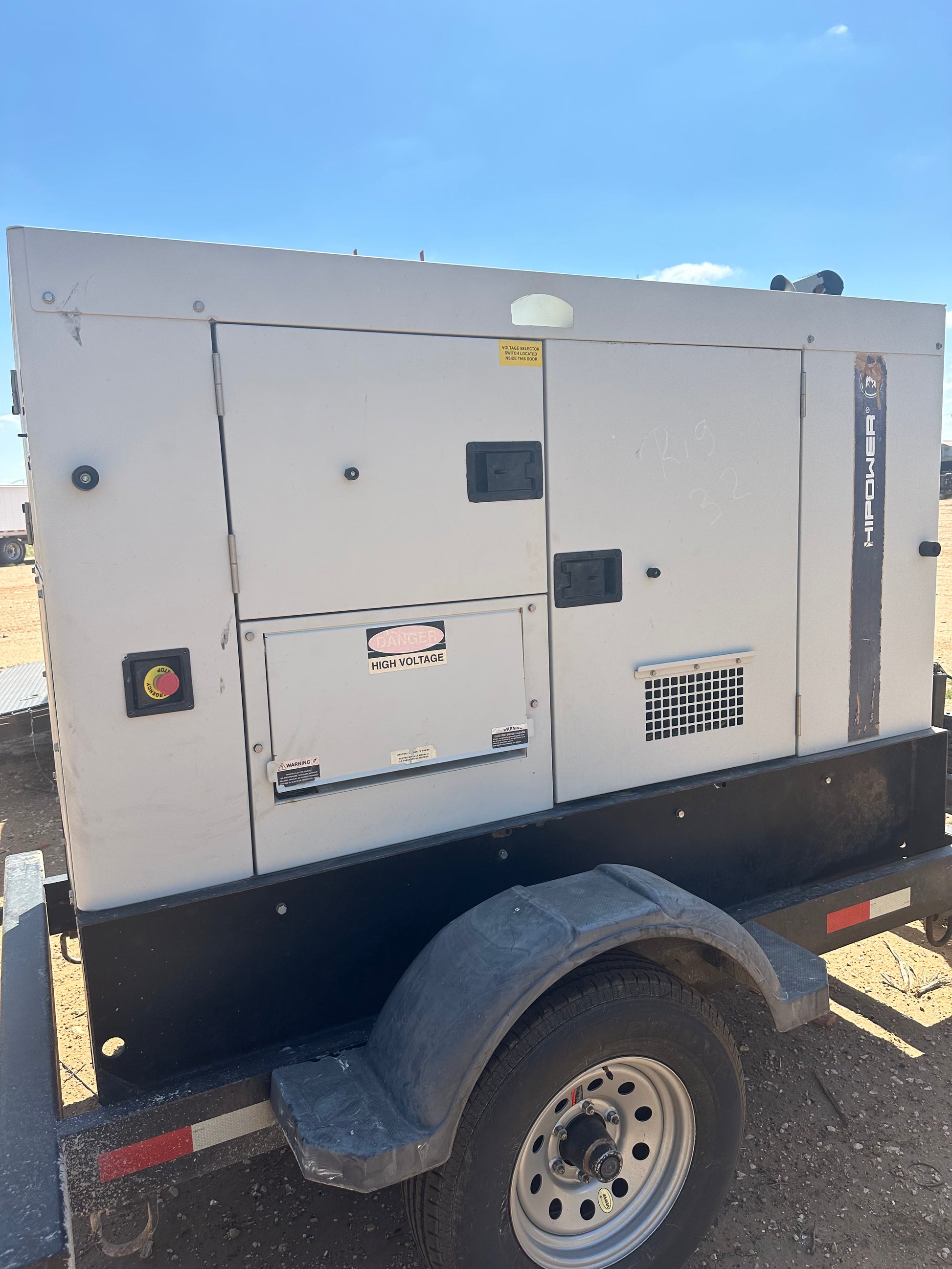 2018 Hipower Trailer Mounted Generator 45kw for Sale – Seller7
