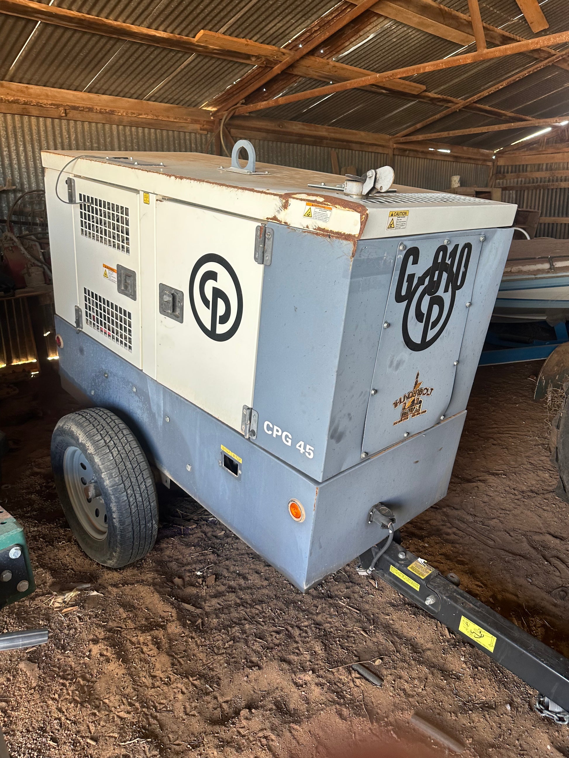 2019 CP 45kw Trailer Mounted Generator - Portable Power – Seller7